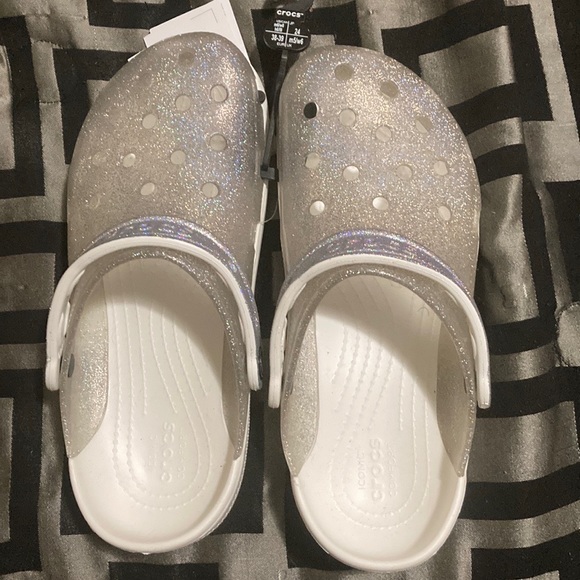 CROCS | Shoes | Sparky Glitter Crocs | Poshmark